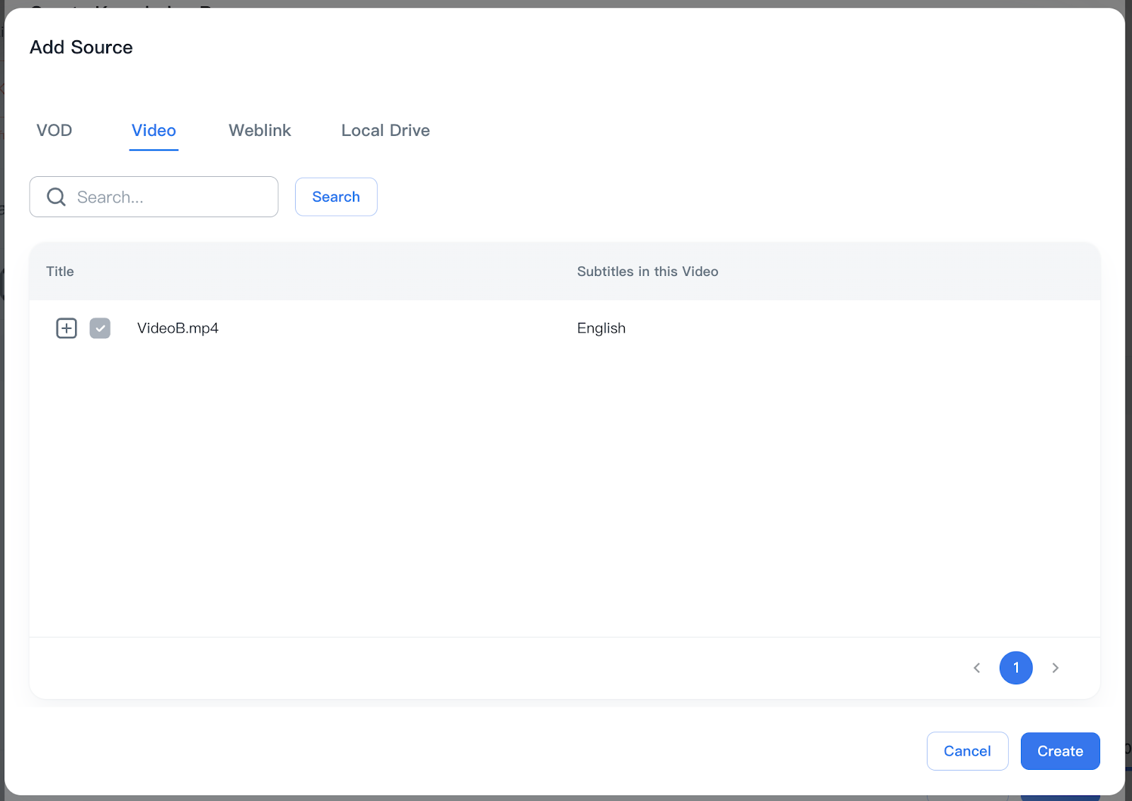 Create Knowledge Base – BlendVision