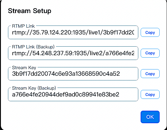 Preview a Live Event – BlendVision